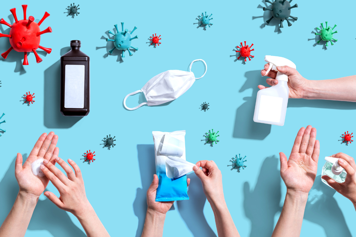 Germs 101: Their Average Lifespan on Different Surfaces [eBook]